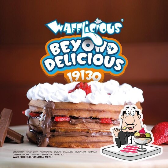 WAFFLICIOUS Promenade, Sheikh Zayed City - Restaurant menu and reviews
