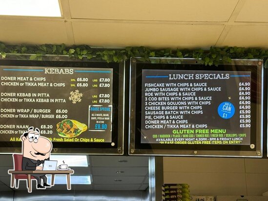 Fazeley Fish Bar, Tamworth - Restaurant menu, prices and reviews