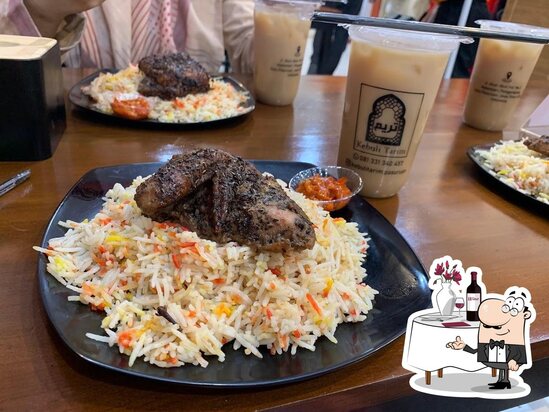 Menu at Kebuli Tarim restaurant, Pasuruan
