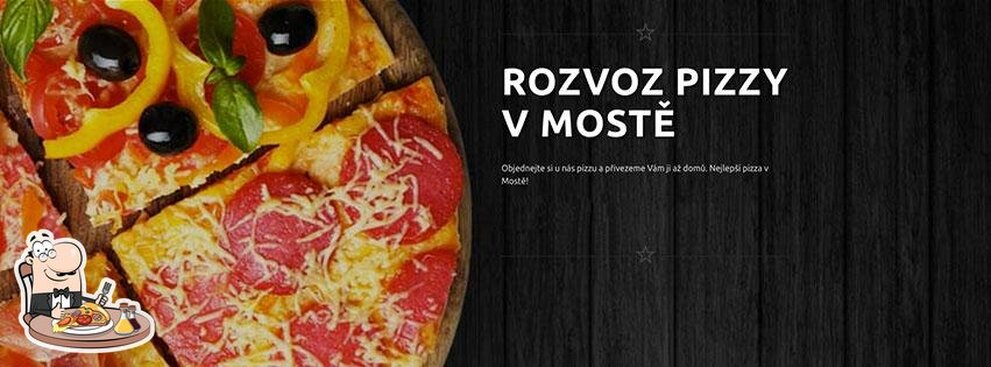 Menu at Forza Pizza pizzeria, Most