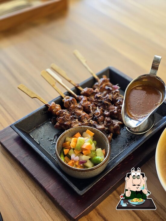 Menu at ARUMA restaurant, Jakarta