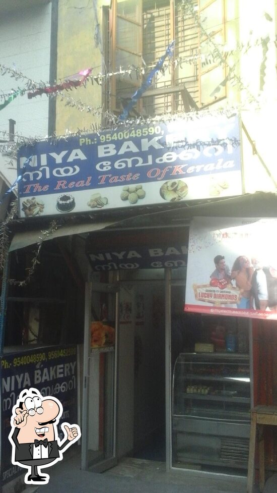 Menu at Niya bakery, Delhi