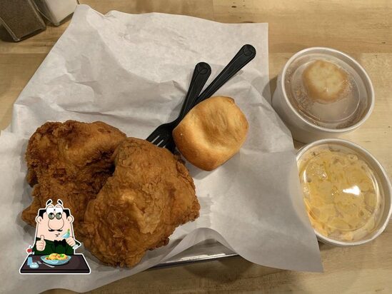 Menu at Ezell's Famous Chicken restaurant, Tigard