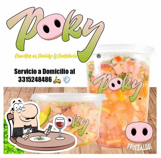 Menu at POKY restaurant, Ameca