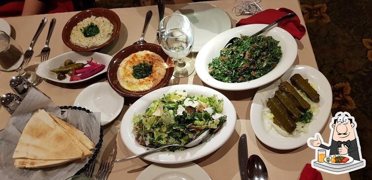 Byblos Restaurant, 678 Washington St in Norwood - Restaurant menu and ...