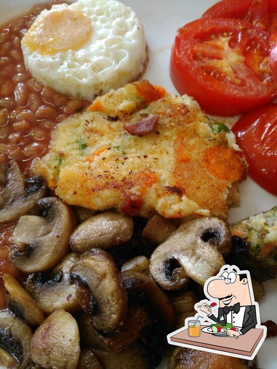Menu at Crown Cafe, Harrow, Cumberland Court