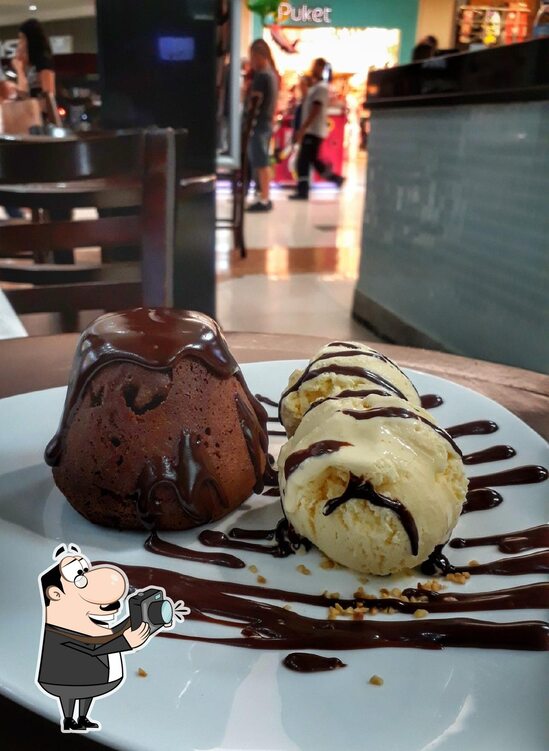 Menu em Café Com Leite, Praia Grande