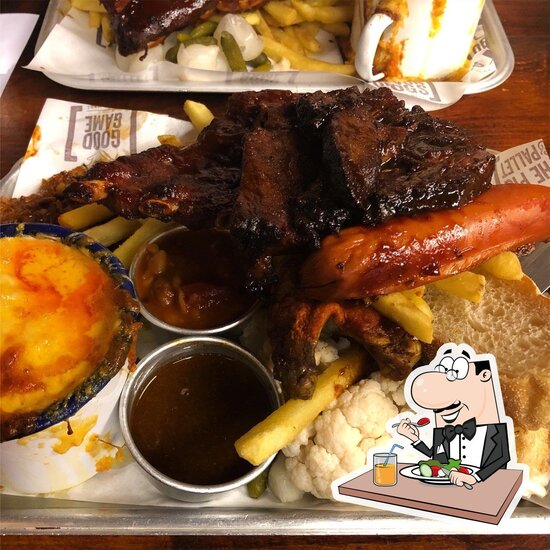 Menu at Pig & Pallet BBQ, Topsham