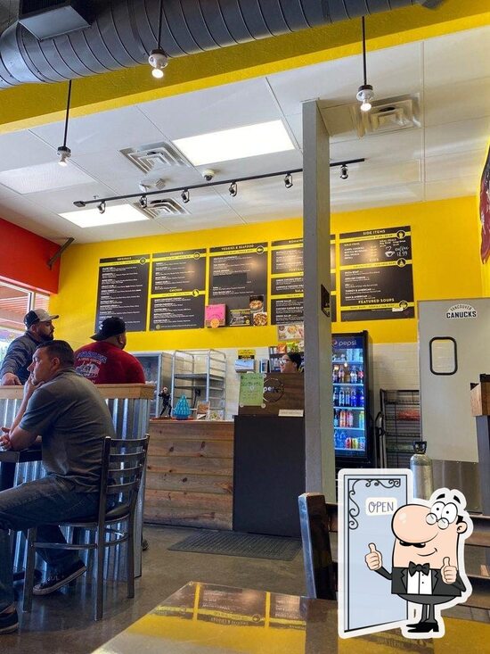 Menu at Planet Sub fast food, Tucson