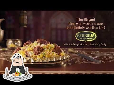 Menu at Behrouz Biryani Brigade Metropolis, Bengaluru