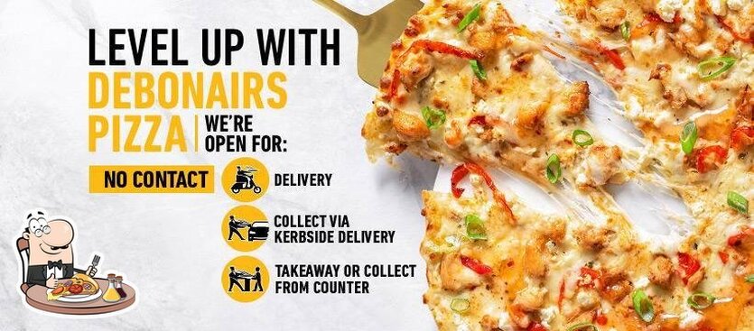 Menu at Debonairs Pizza restaurant, South Africa, Erf 1939