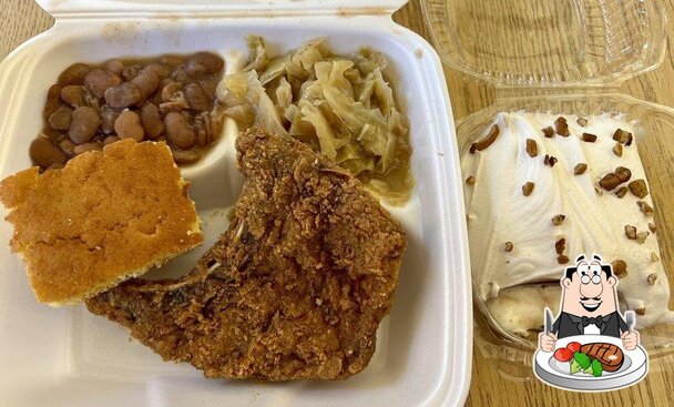 Menu at State Police Cafeteria, Baton Rouge