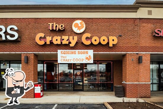 Menu at The Crazy Coop restaurant, Memphis