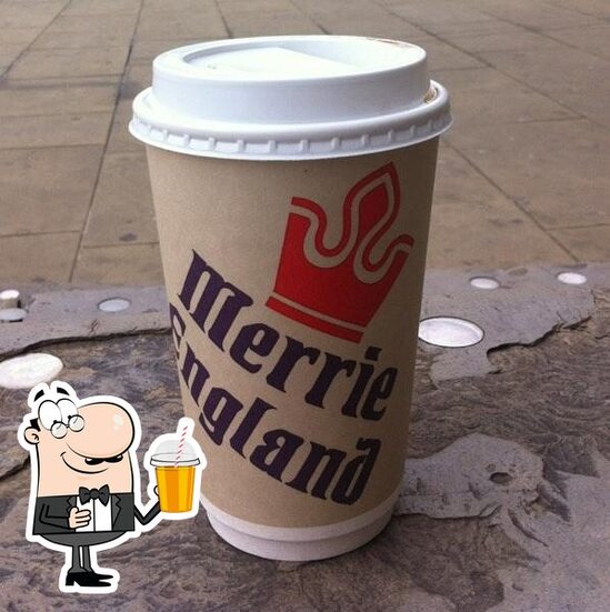 Menu at Merrie England Coffee Shop Ltd cafe, Huddersfield, 10-12 Kirkgate