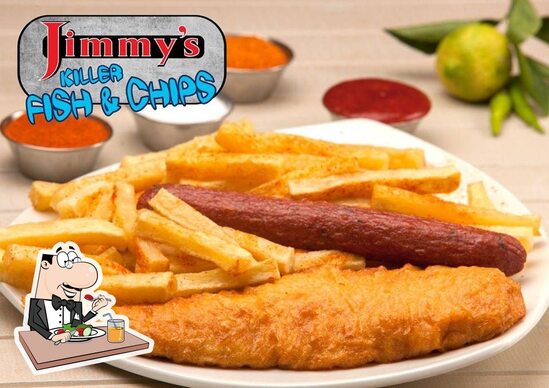 Menu at Jimmy's KILLER Fish & Chips restaurant, Pretoria, 301 Pretoria Rd