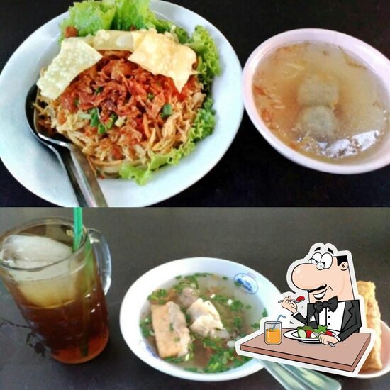 Menu at Pangsit Dan Bakso Cak Wie restaurant, Surabaya