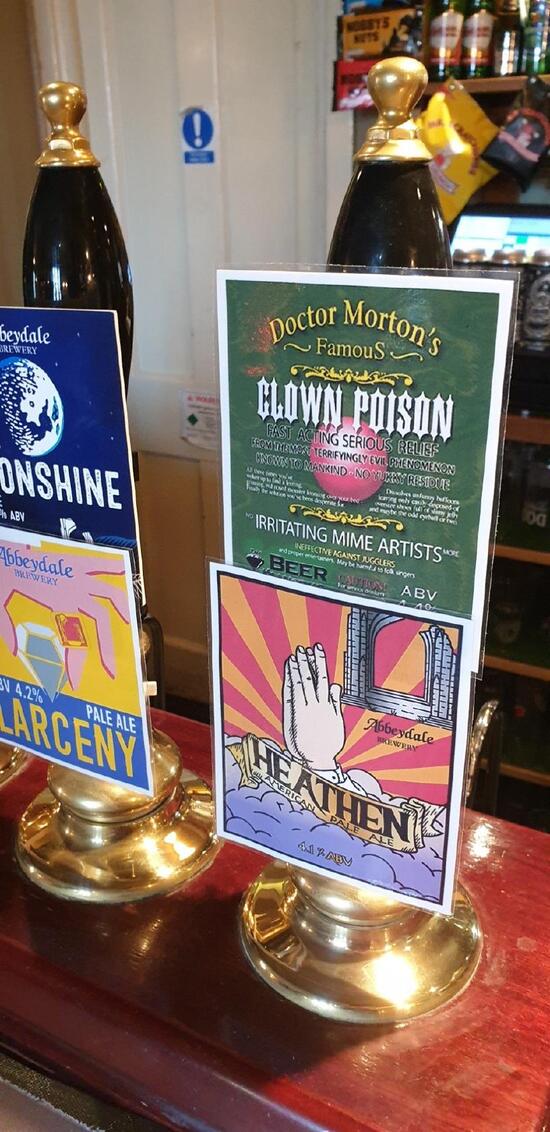 Menu at The Hop Pole pub & bar, Nottingham