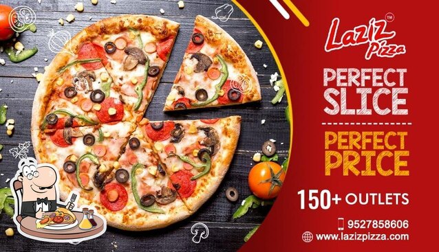 Menu at Laziz Pizza, Pandharpur
