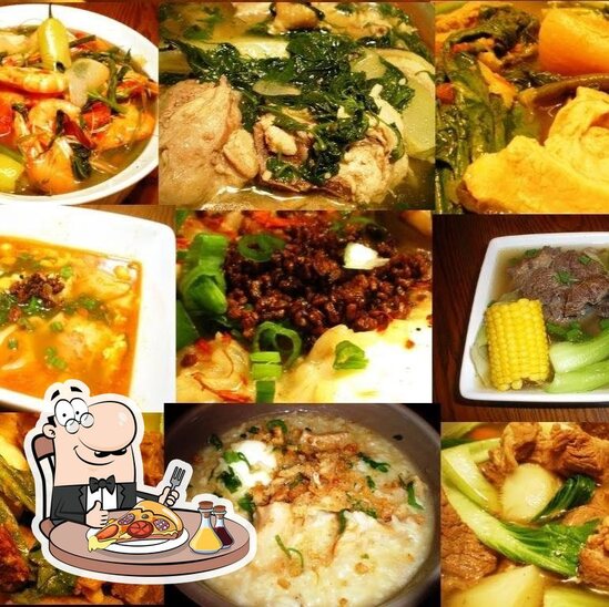 Menu at Carinderia restaurant, Biñan