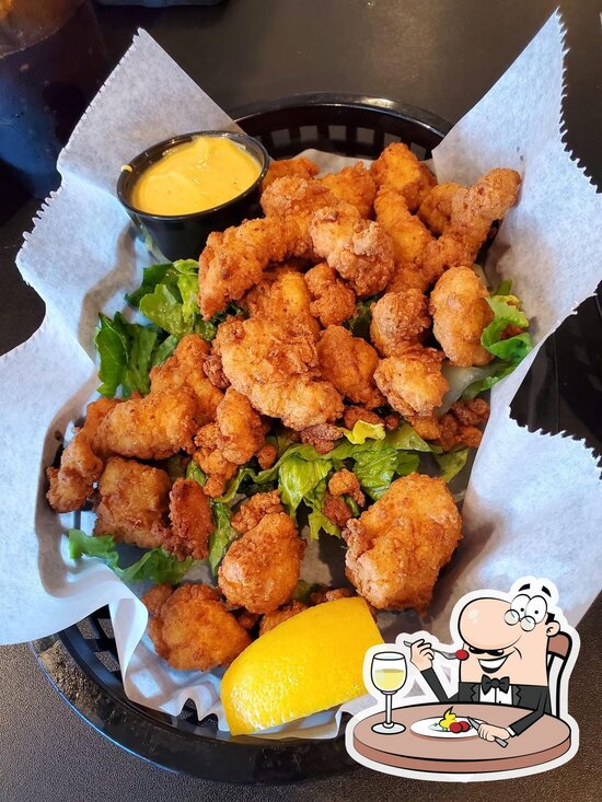 Menu at Gillie's Seafood restaurant, Charleston