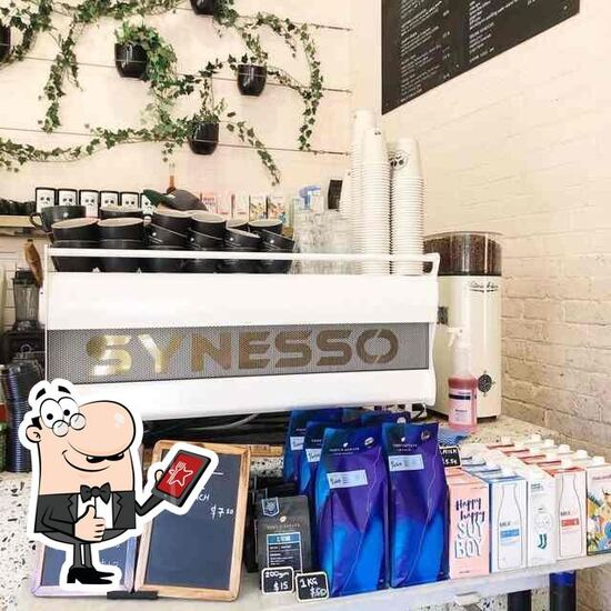 Menu at The Grumpy Barista, Alexandria, 34 Henderson Rd