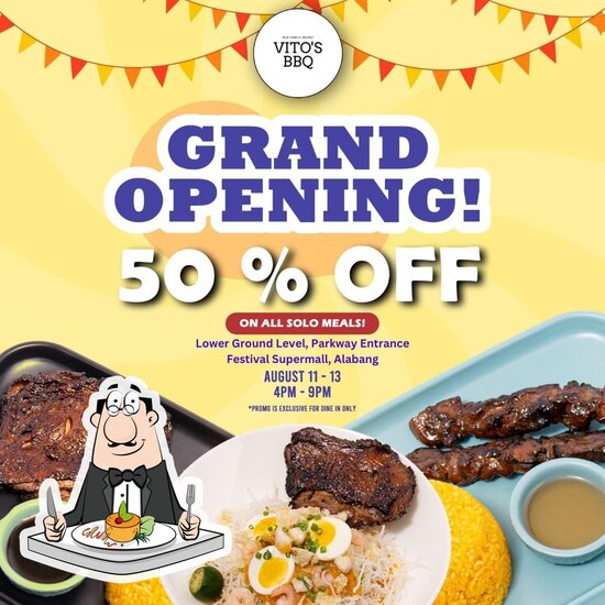 Vito's BBQ Chino Roces Makati, Makati - Restaurant menu, prices and reviews