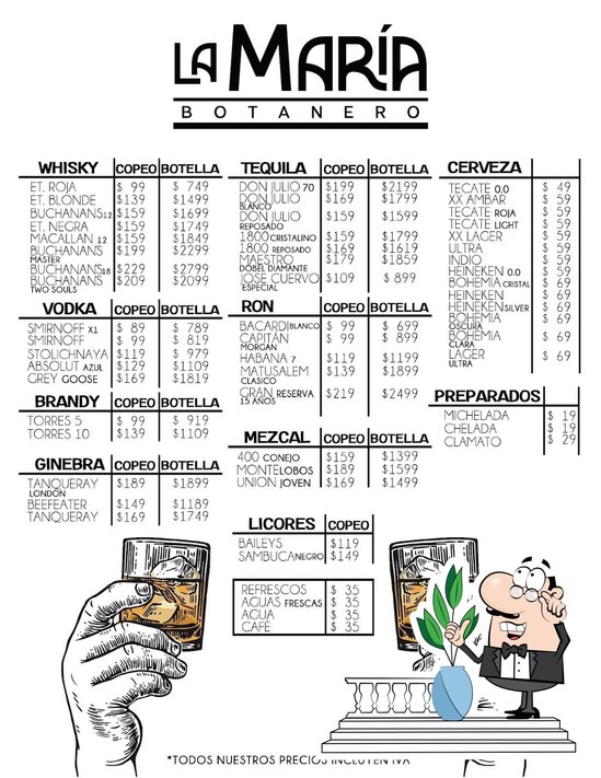 Botanero La María, Villahermosa - Menú del restaurante, precios y reseñas