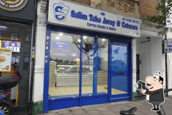 Menu at Salim Take Away restaurant, Aylesbury