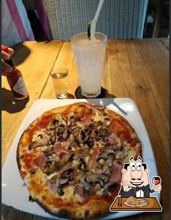 Menu at Umah Pizza restaurant, Ubud