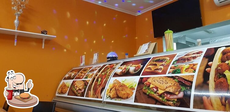 Menu at Ahwaz Falafel House restaurant, Kilburn