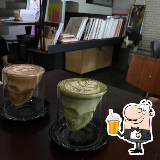 Menu at Hello Strangers Cafe, Bangkok