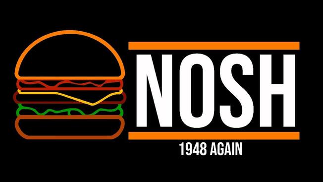 Menu at Nosh Burger restaurant, Teresina