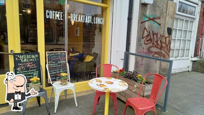 Menu at Yellow cafe, Dublin