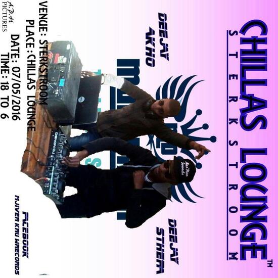 Menu at Chillas lounge pub & bar, Sterkstroom