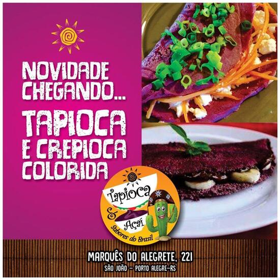 Tapioca & Açaí Sabores do Brasil POA cafeteria, Brasil - Avaliações de ...