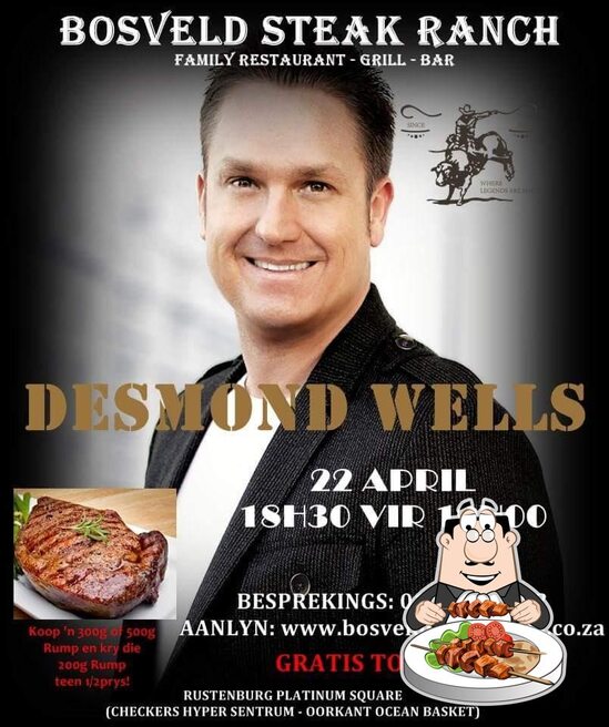 Bosveld Steak Ranch restaurant, Rustenburg, 20 Elandsrivier St ...
