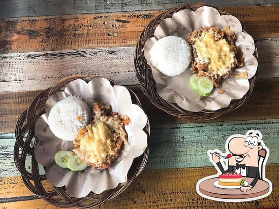 Menu at Geprek Bensu restaurant, North Jakarta, RT.11/RW.12