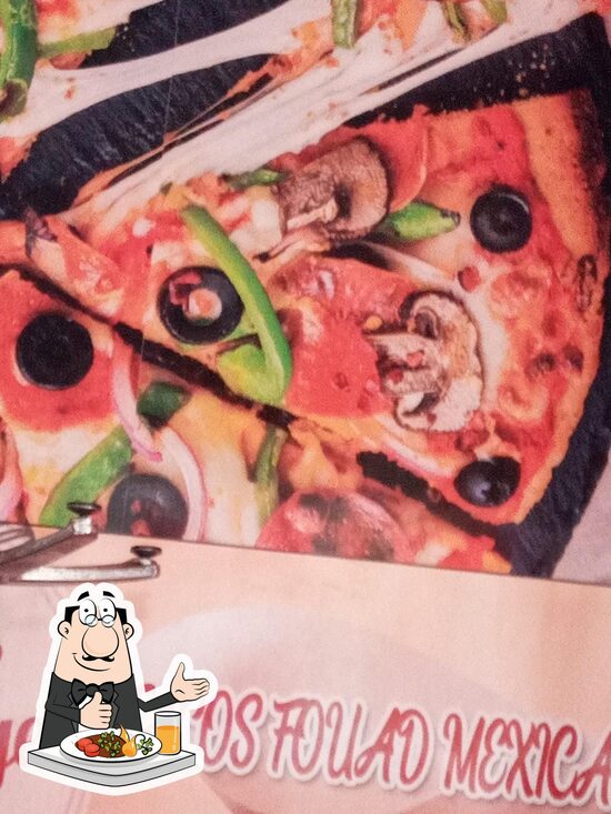 Menu at Snack pizza restaurant, Casablanca
