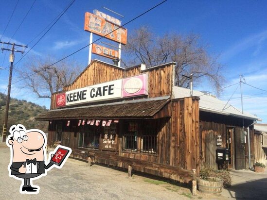 Menu at Keene Cafe, Keene