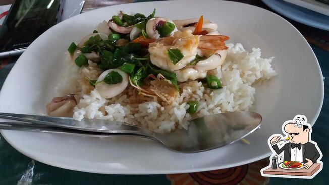 Menu at Thai Halal Restaurant, Pattaya City