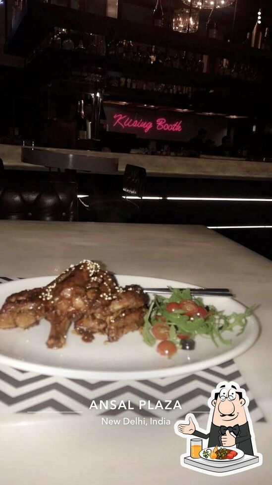 Menu at Clique Bar, New Delhi