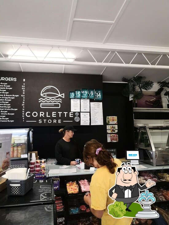 Menu at Corlette Store restaurant, Corlette