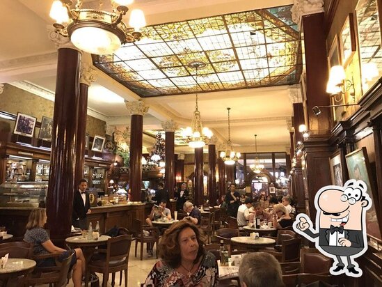 Menu at Café Tortoni, Buenos Aires, Av. de Mayo 825