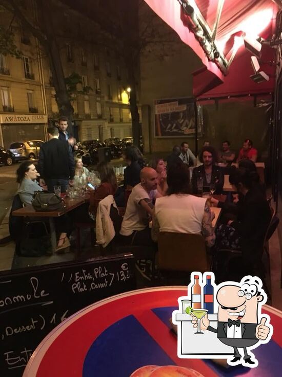 Chez Bibi La Terrasse restaurant, Paris