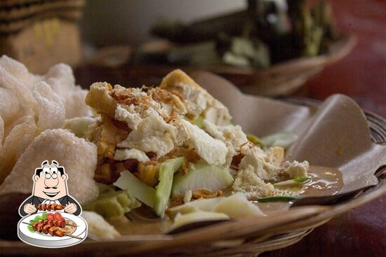 Menu at Gado-Gado "Bang Amat" restaurant, South Tangerang