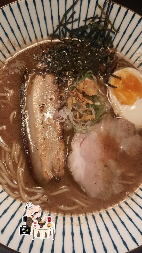 Menu at Gojiro Ramen restaurant, Bangkok