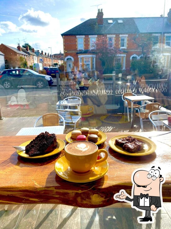 Menu at Monty's Cafe, Reading