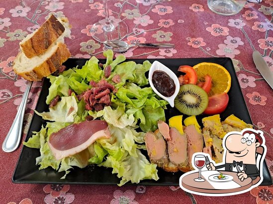 Carta del restaurante auberge vigneronne, Pierrerue
