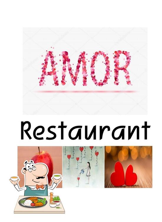 Menu at Amor Restaurant, Bloomington