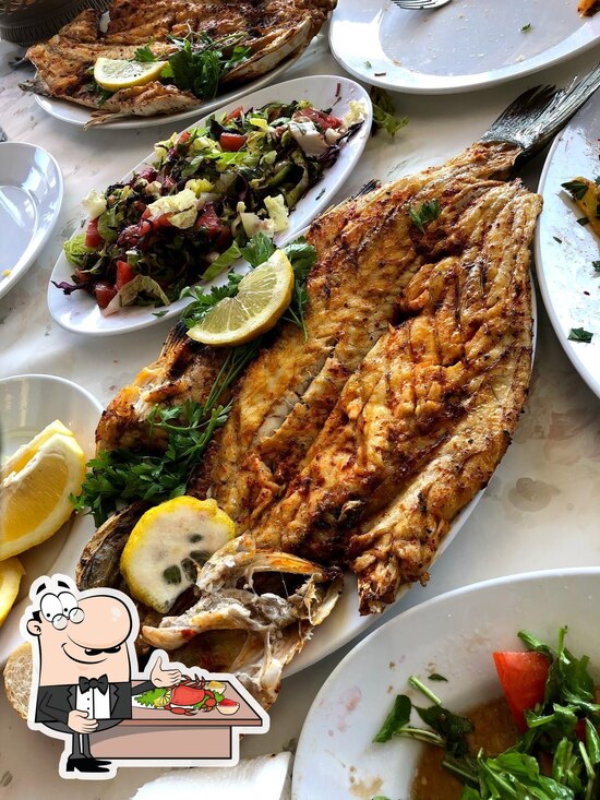 Menu at Balıkçı Deniz Kaynak, Karataş